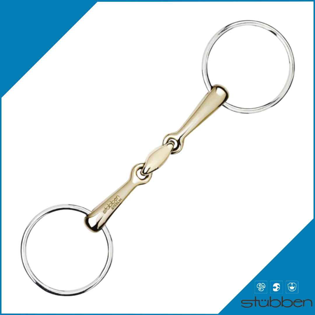 Stubben 2224 Sweet Copper D Jointed Bradoon Bit - STUBBEN : Bridles ...